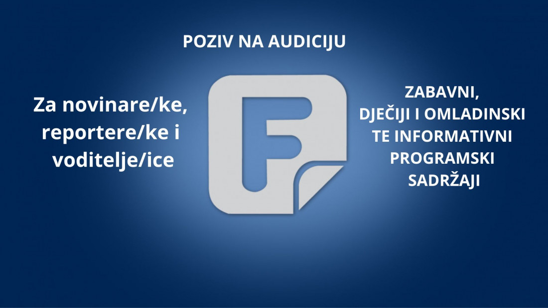 Federalna televizija poziva na audiciju