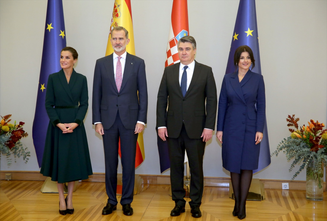 Španjolski kralj Filip VI stigao u prvi službeni posjet Hrvatskoj Španjolski kralj Filip VI stigao u prvi službeni posjet Hrvatskoj