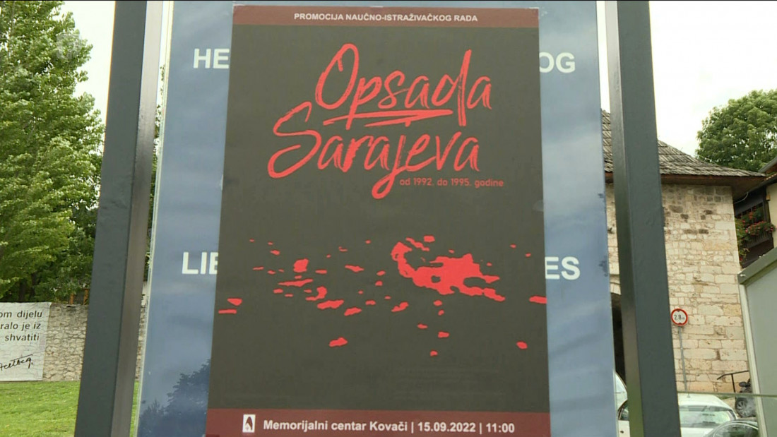 Publikacija “Opsada Sarajeva od 1992. do 1995. godine” promovisana u ...
