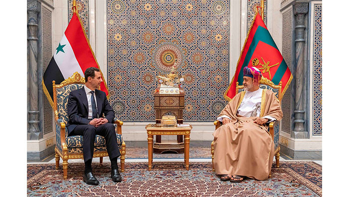 Assad nakon potresa posjetio Oman, prvi put nakon rata