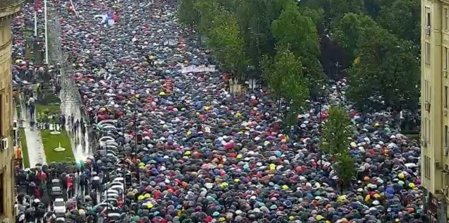 U Beogradu protesti Srbija protiv nasilja, građanima se pridružili i ...